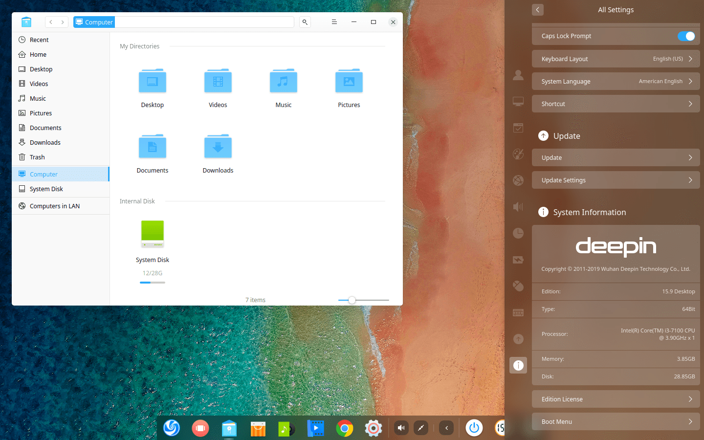 Deepin 15.9 (January 2019) 64-bit Official ISO Disk Image Download ...