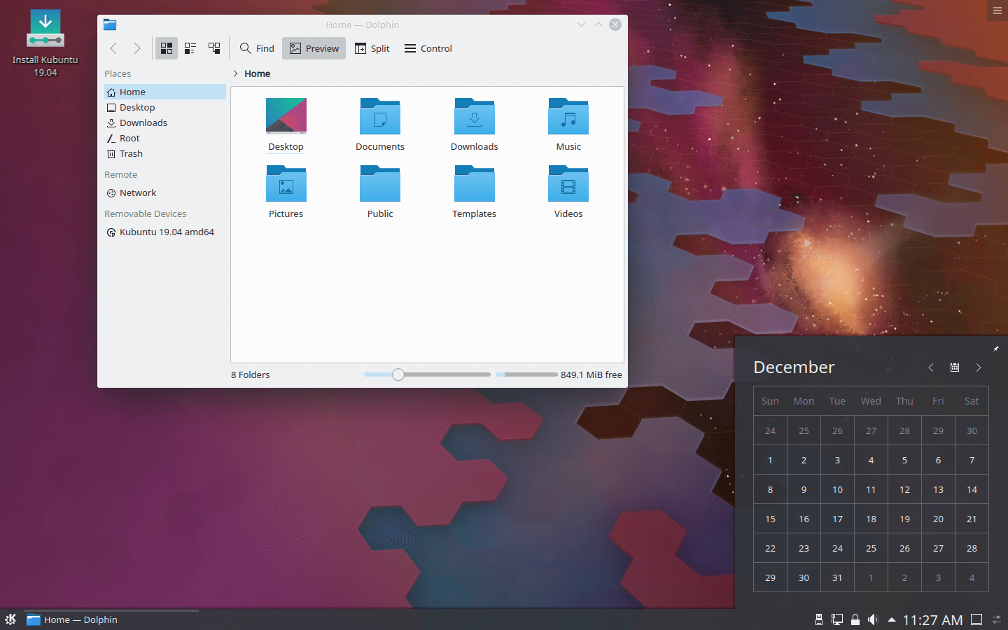 Kubuntu 19.04 Disco Dingo (April 2019) 64-bit Official ISO Disk Image ...