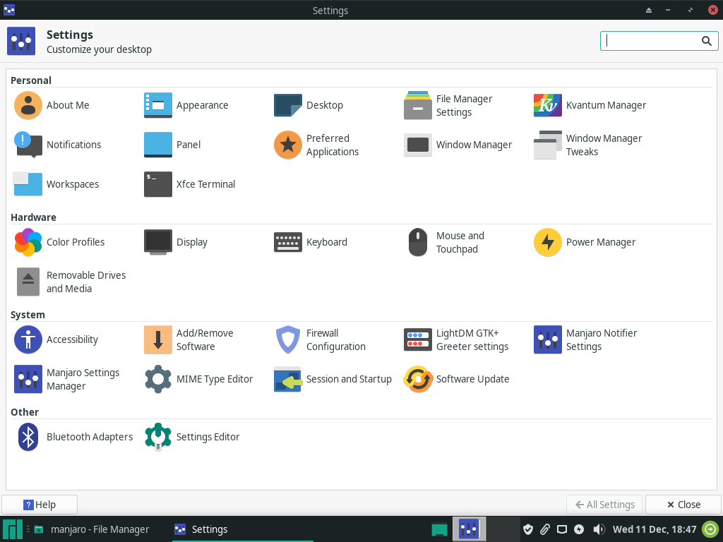 Manjaro Linux 18.1.4 Stable (Juhraya - Dec, 2019) 64-bit Official ISO ...