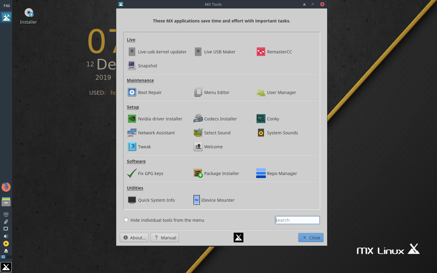 MX Linux MX-17.1 'Horizon' (March 2018) Official 32-bit, 64-bit ISO download - GetMyOS.Com