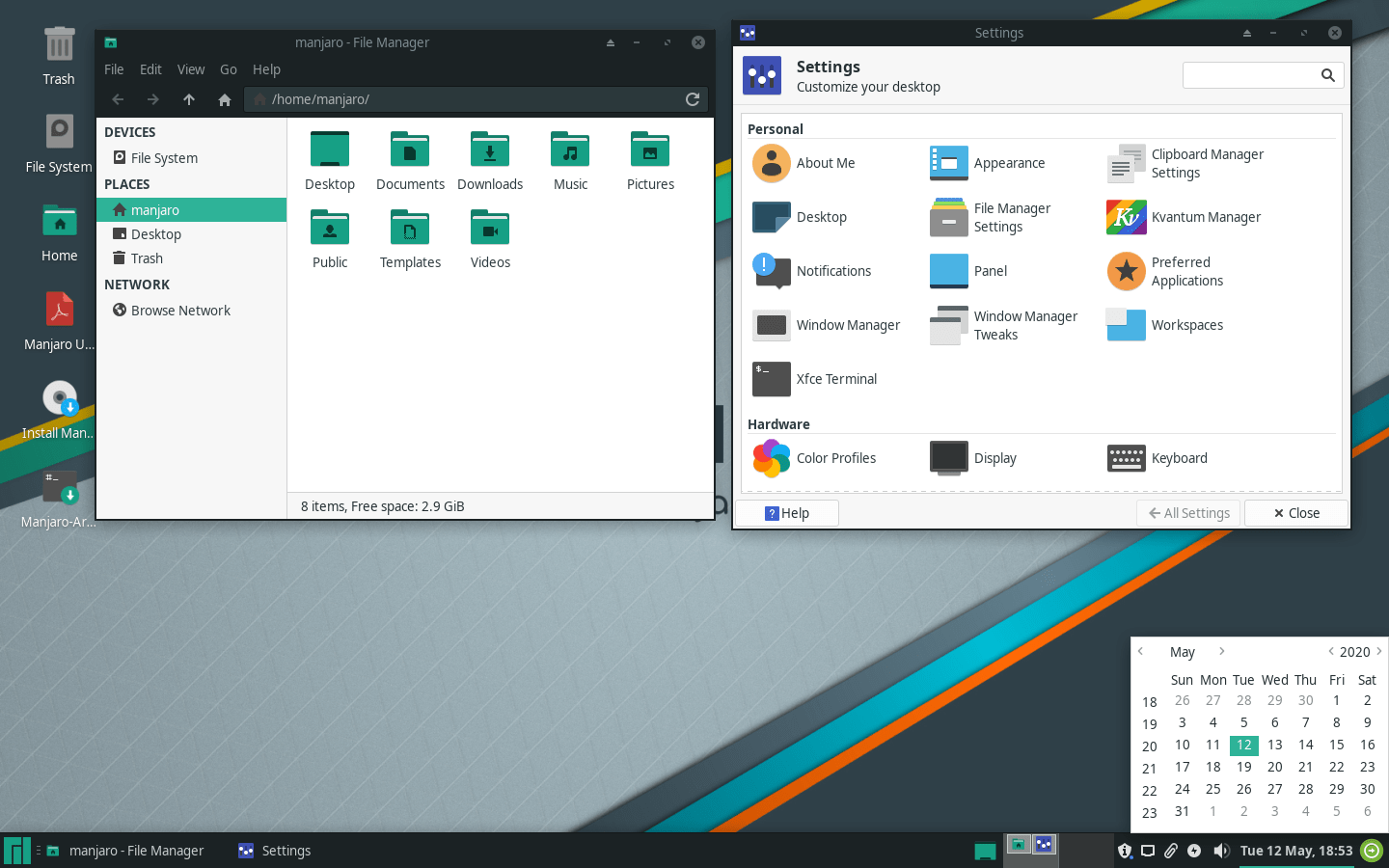 Manjaro Linux 20.0.1 Lysia (May, 2020) 64-bit Official ISO Download ...