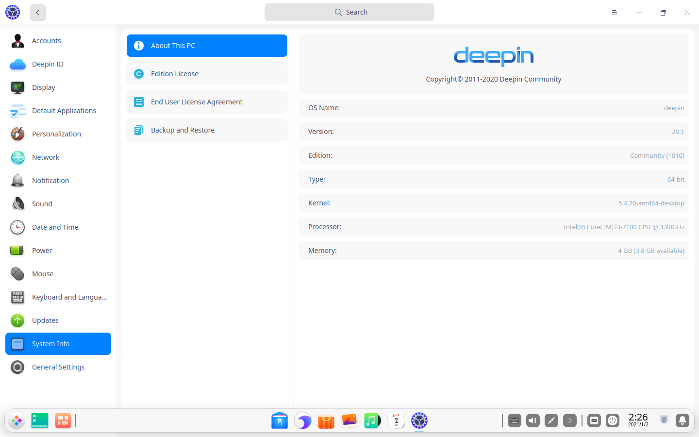 Deepin 20.1 (December, 2020) 64-bit Official ISO Disk Image Download ...