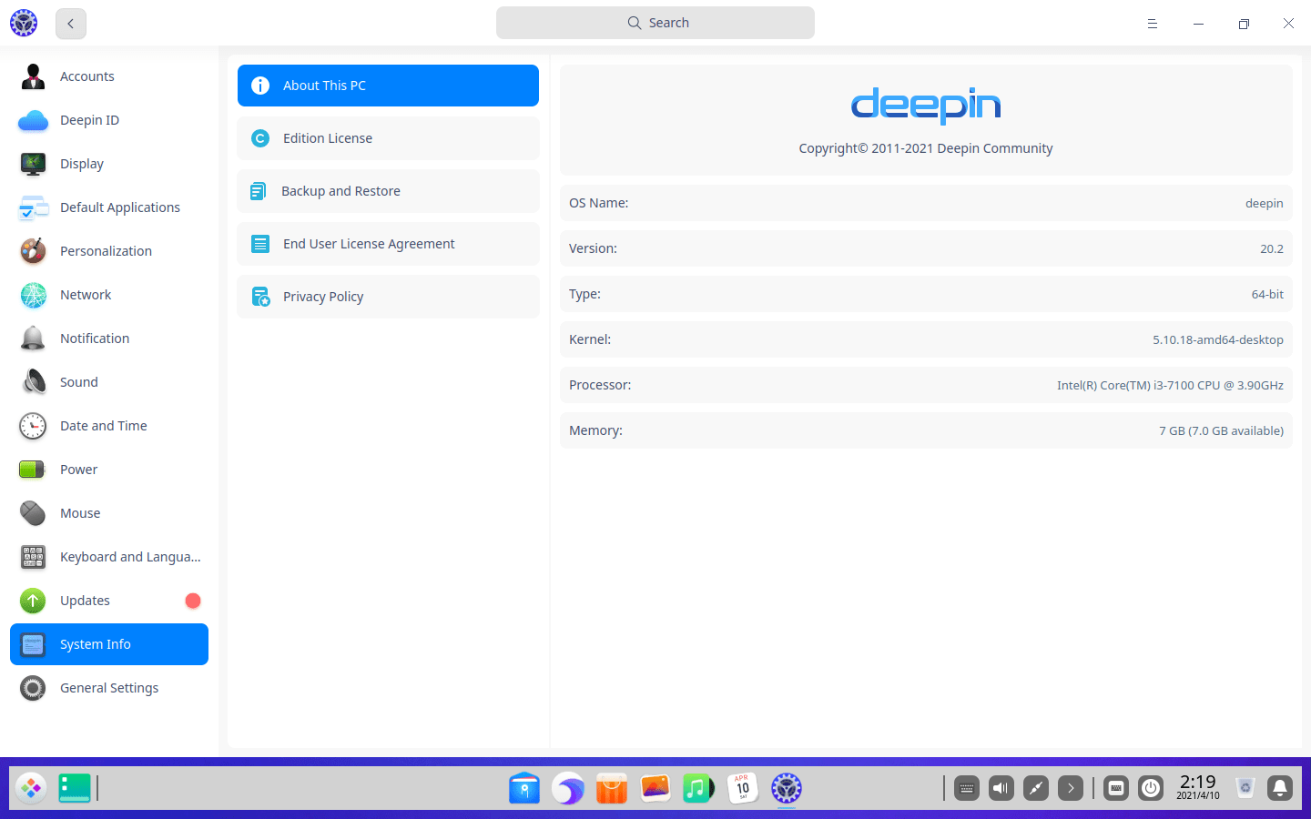 Deepin 20.2 (March 2021) 64-bit Official ISO Disk Image Download ...