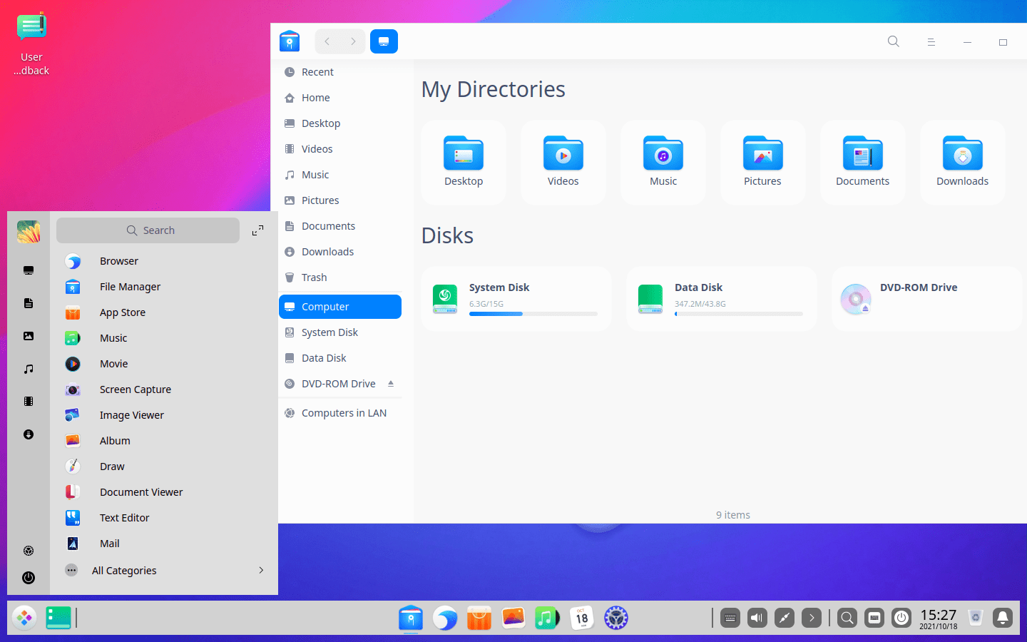 Deepin 20.2.4 (September, 2021) 64-bit Official ISO Disk Image Free ...