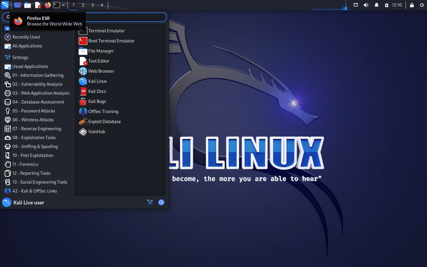Kali Linux 2023.4 (December, 2023) Desktop 32-bit 64-bit ISO Free ...